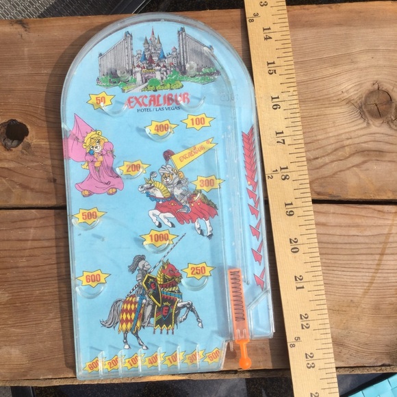Vintage | Accents | Excalibur Hotel Las Vegas Souvenir Arcade Game ...